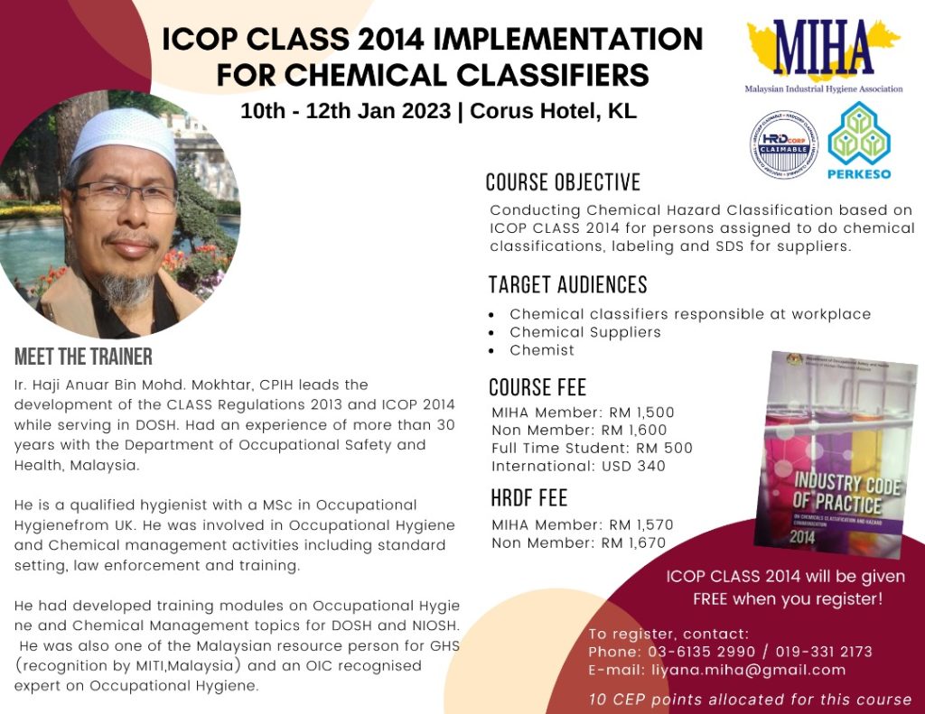 Malaysian Industrial Hygiene Association – MIHA – Malaysian Industrial ...